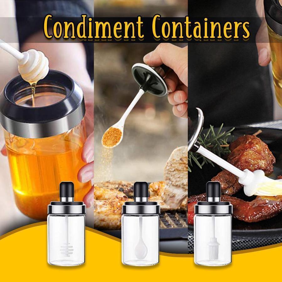 Practical Sealed Condiment Containers – Twisted Oak Sports